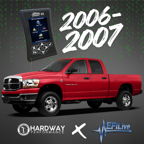 2006-2007 5.9 Cummins CM849 EFILive Custom Tuning – Hardway Performance